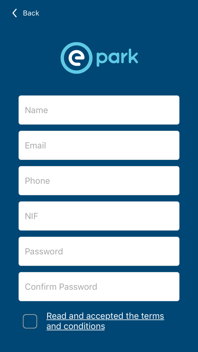 Instalar o ePark - EMEL